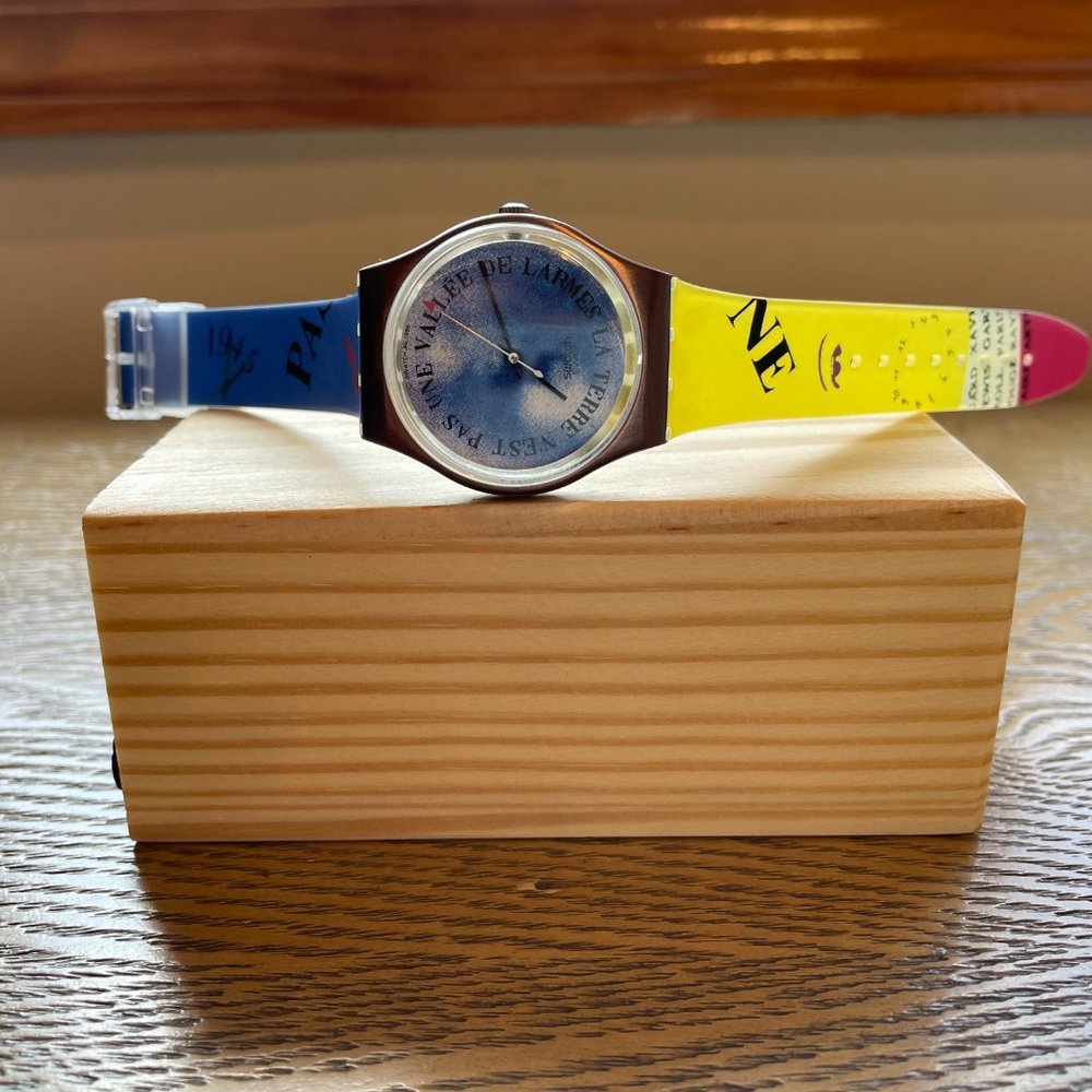 Vintage Swatch Watch Ag 1989 Series 0032 La Terre N'e… - Gem